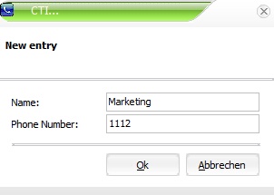 Quick Dialing and Phone Keypad