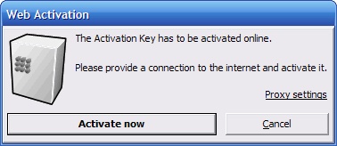 Apply Activation Key